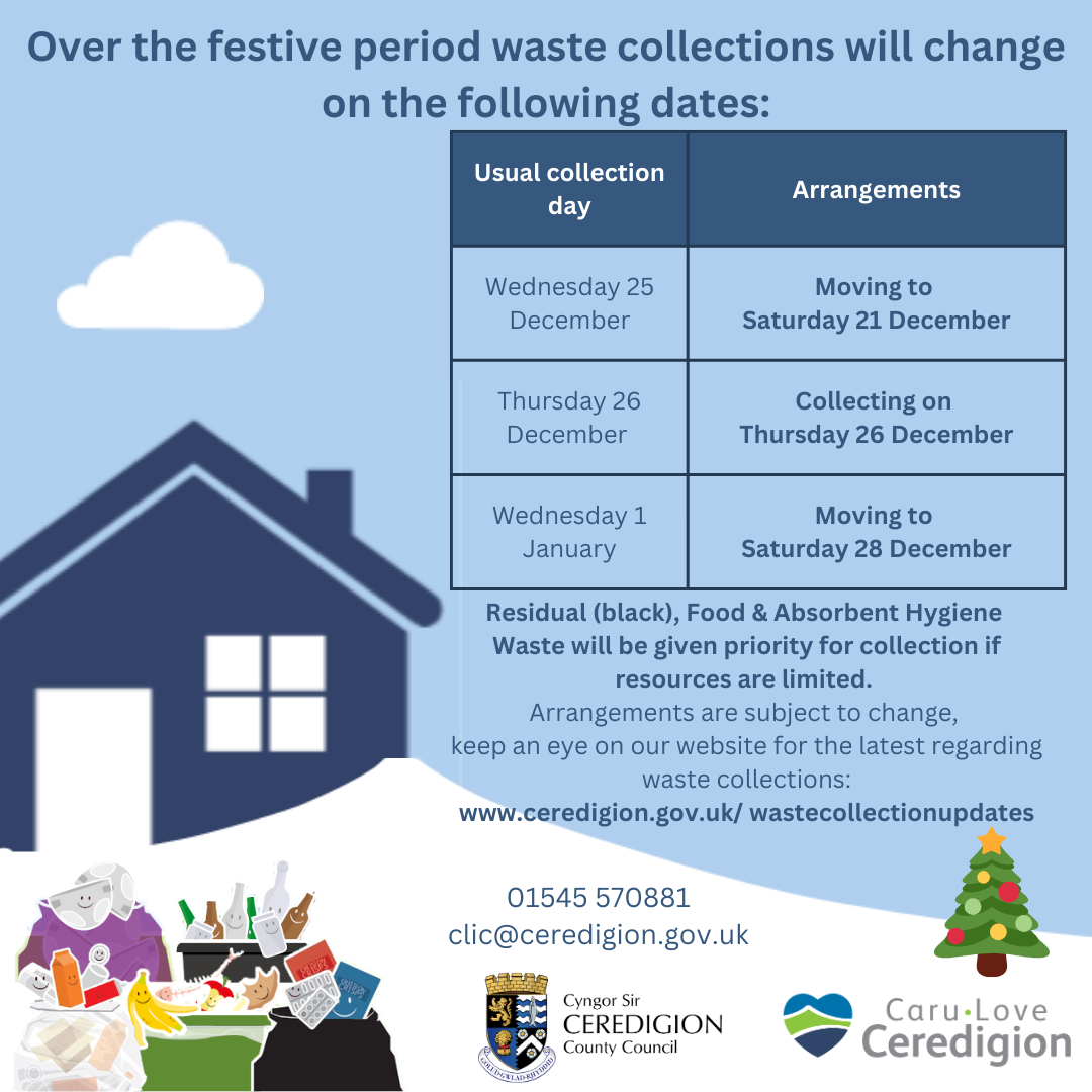 Bins & Recycling - Ceredigion County Council
